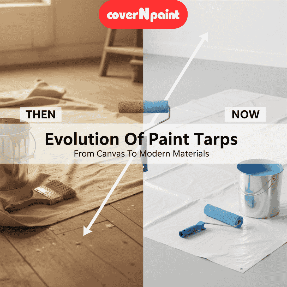 Evolution Of Paint Tarps From Canvas To Modern
